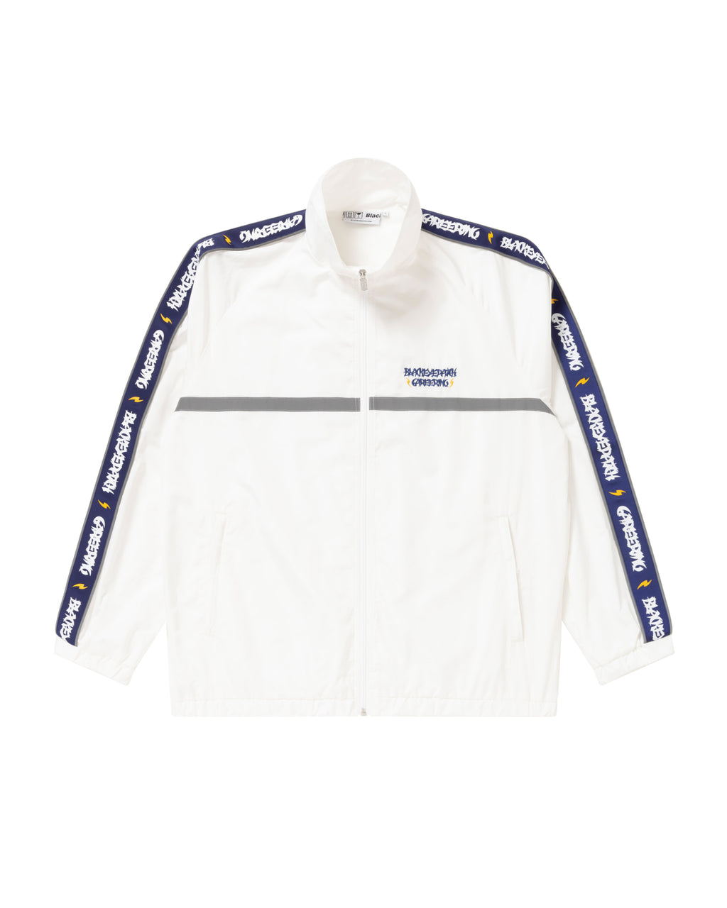 BEP TRACK JACKET WHITE | CAREERING - キャリアリング公式オンラインストア